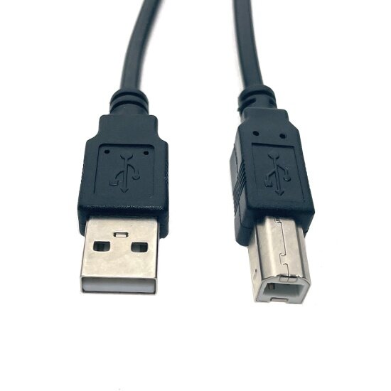 Кабель USB Espada 2.0 A male на USB 2.0 B male, 1.8 метра, Ebm18