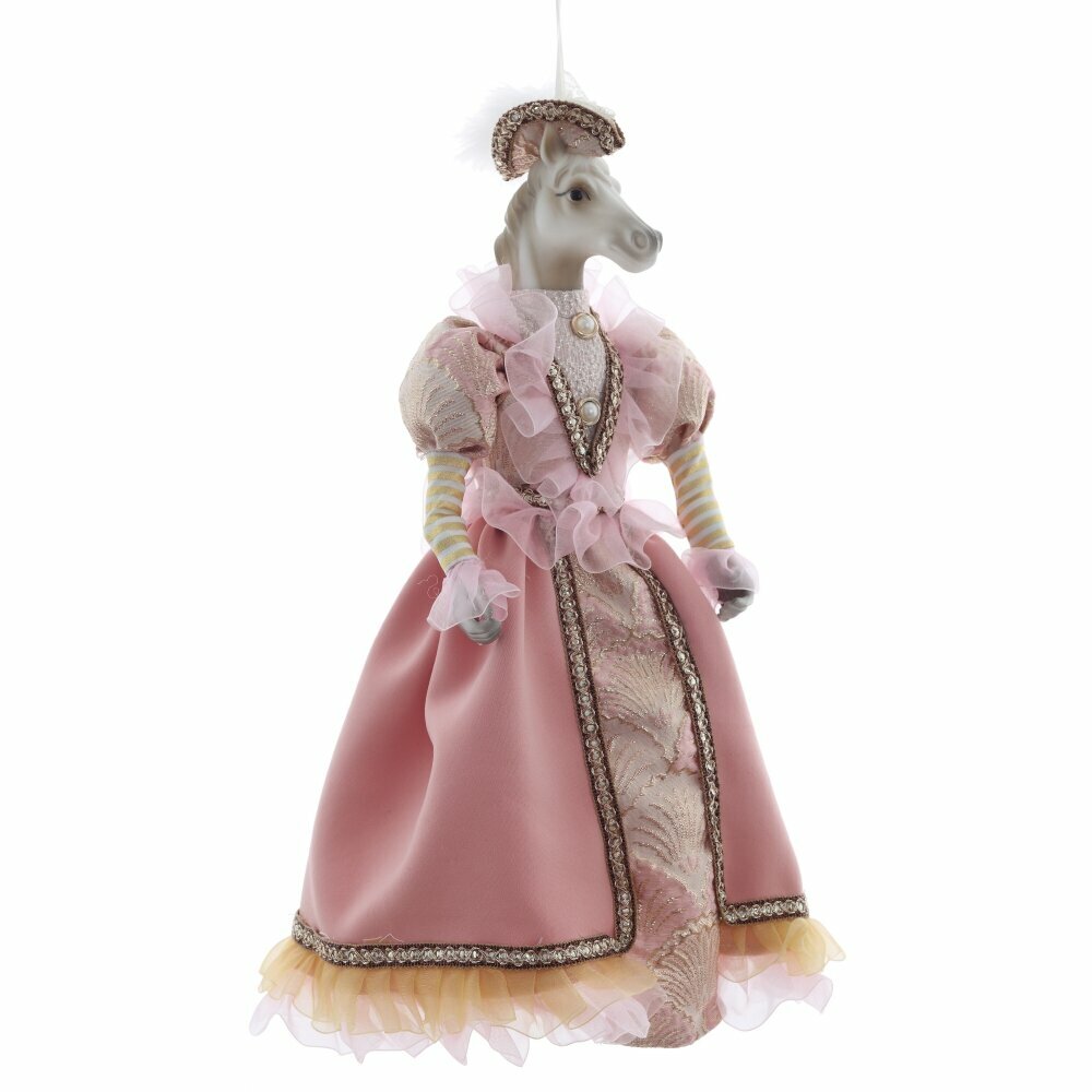 Игрушка набивная подвес "Лошадь", L15 W9 H37/22 см