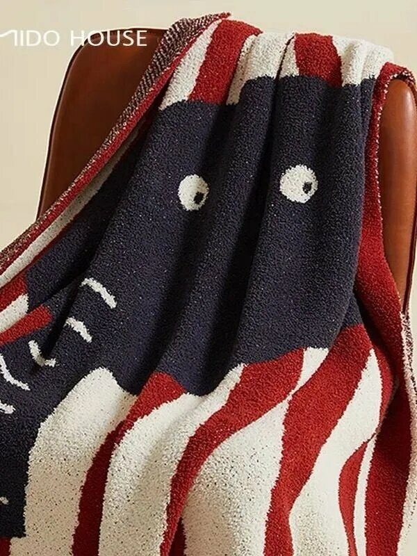 Плед-пончо , Шелковый софт, 170 см х 130 см