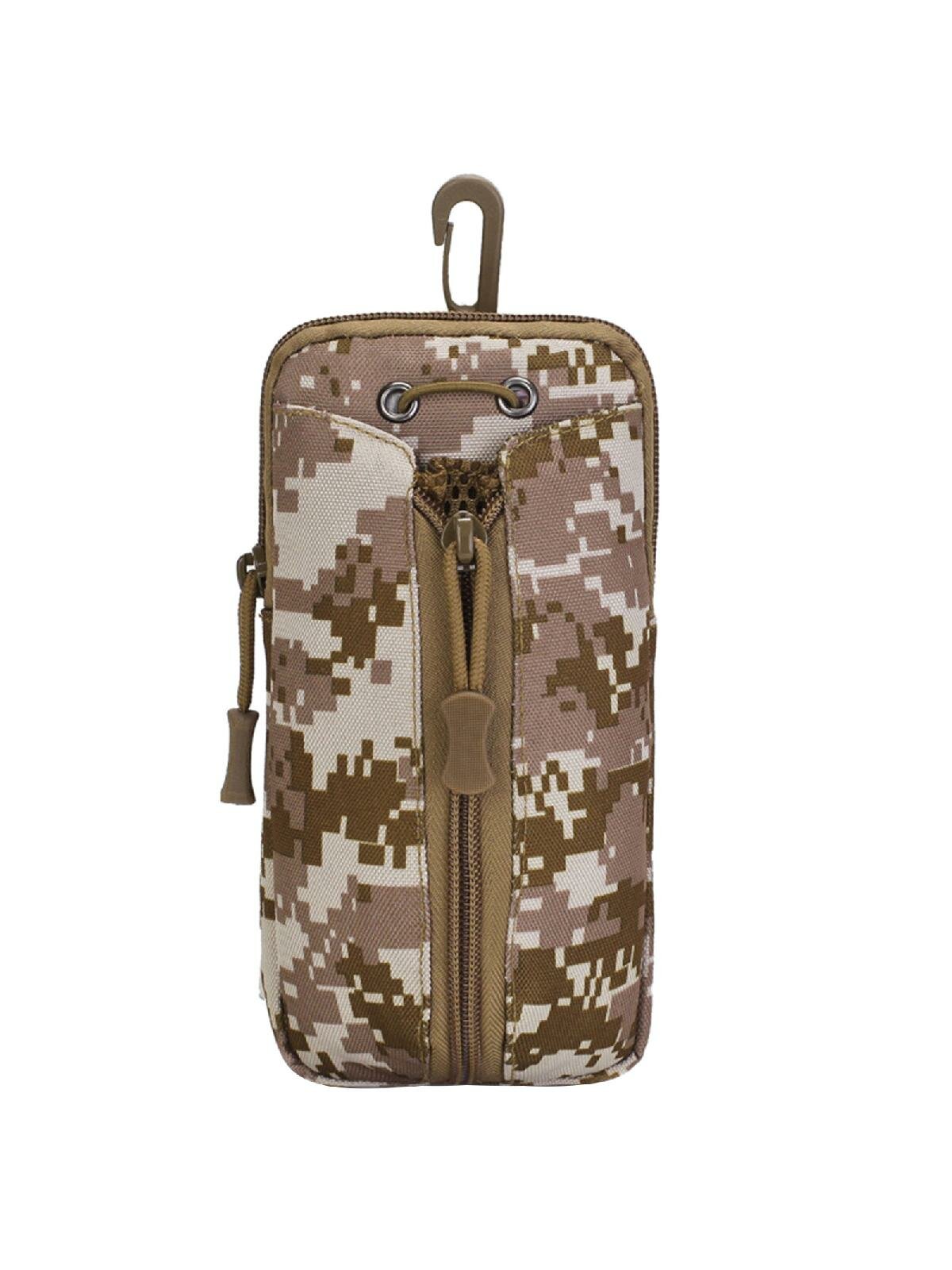 Фляга спортивная, Уличная сумка для чайника, сумка для мобильного телефона-Desert Digital