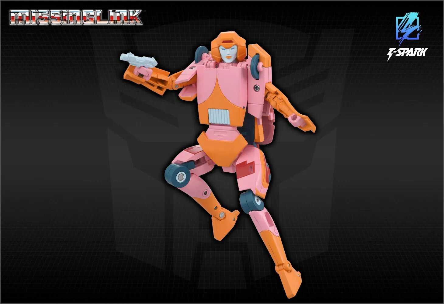 Трансформеры Takara Tomy Игрушка C-07 Arcee (Prototype) Transformers Missing Link — фото 1