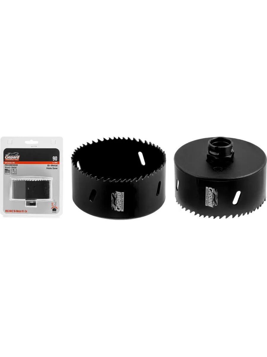 Коронка биметаллическая 90 мм GEPARD Progressor (GP2550-90)
