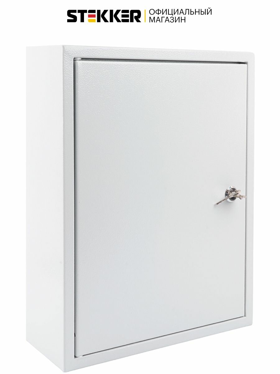 Шкаф навесной распределительный IP31, 24 модуля, сталь, Stekker EBX60-1/24-31 ArcaMetal 50532