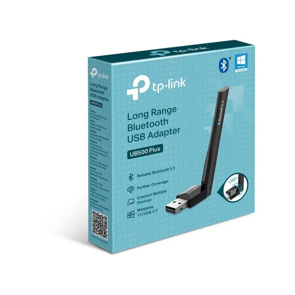 Сетевой адаптер Bluetooth TP-LINK UB500 Plus USB 2.0 — фото 1