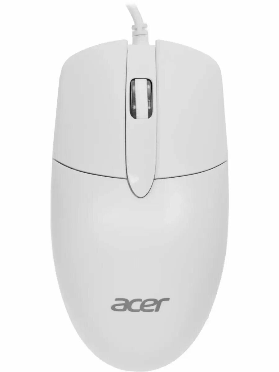 Мышь OMW300 белый оптическая (1200dpi) USB (3but)