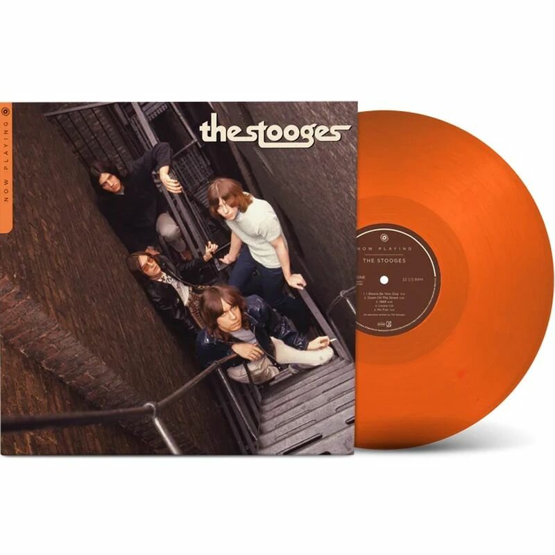 STOOGES - Now Playing (LP, Compilation, Orange Transparent) Виниловая Пластинка