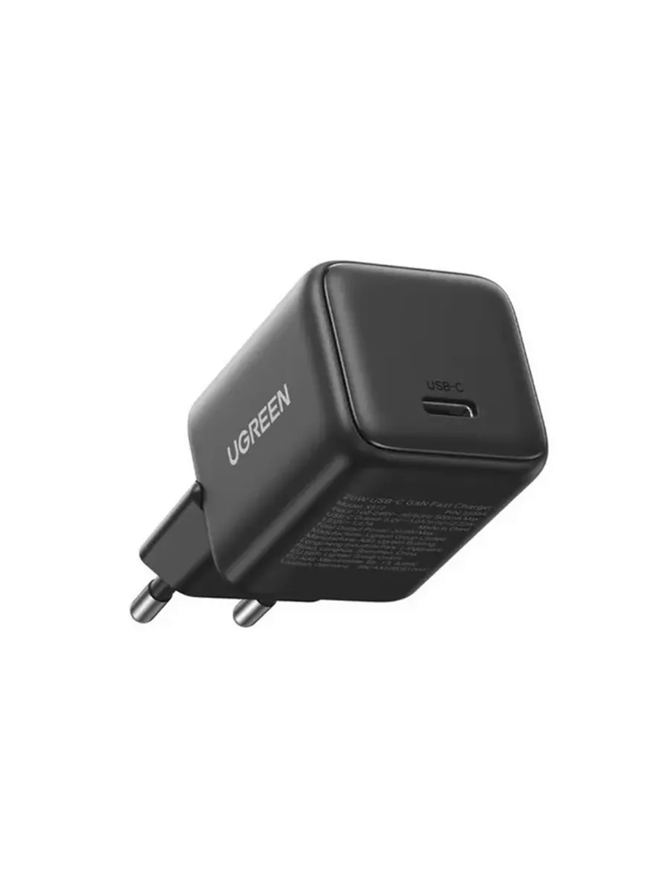 UGREEN Сетевое зарядное устройство UGREEN X512 (55528) Mini 20W USB-C GaN Fast Charger EU серый