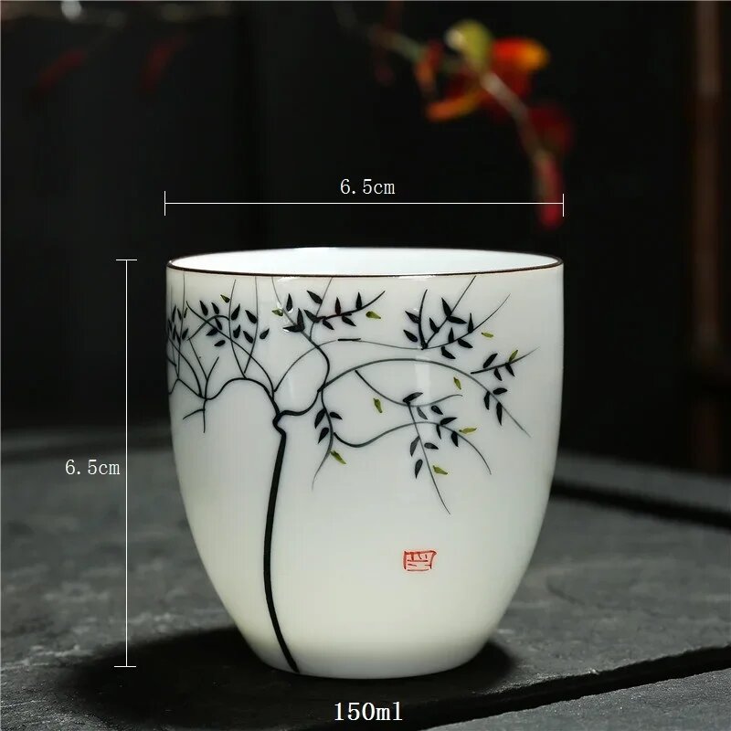 CHANSHOVA Китайские чайные чашки ручной работы, A, 150ml