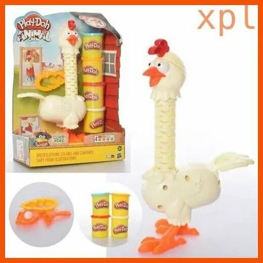 Самый популярный в 2025 годуPLAY-DOH. Игровой набор Курочка - чудо в перьях