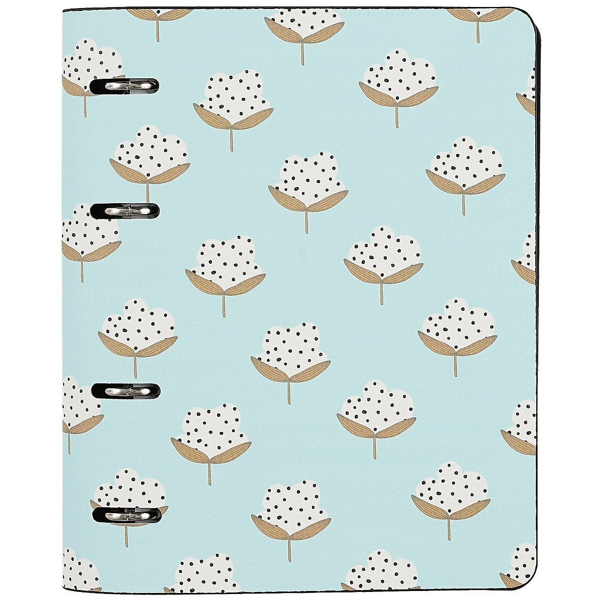 Тетрадь на кольцах в клетку InFolio, Cotton, 120 листов