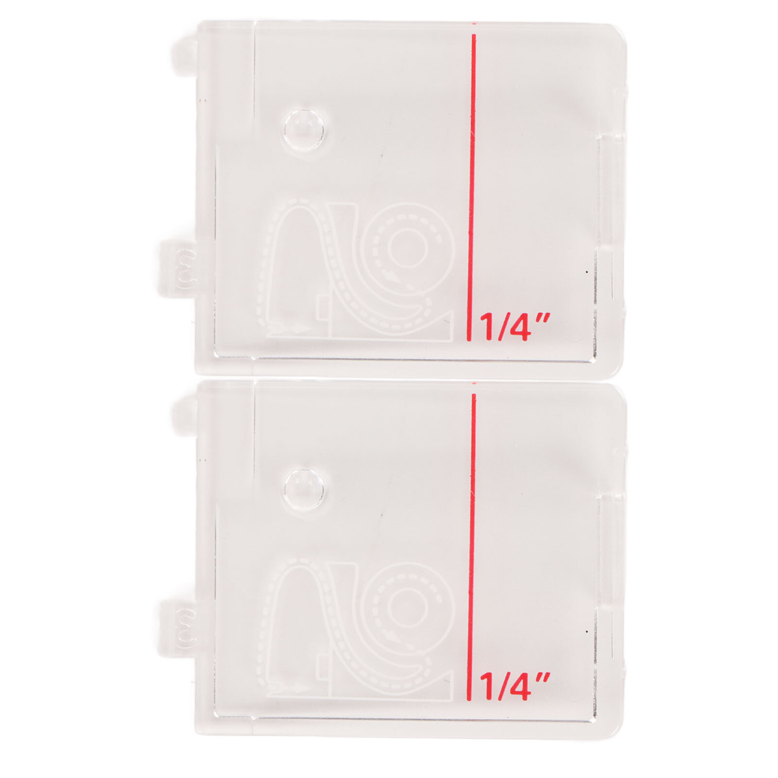 2Pcs Bobbin Cover Plate for Heavy Duty Transparent ABS High Accuracy Sewing Machine Replacement