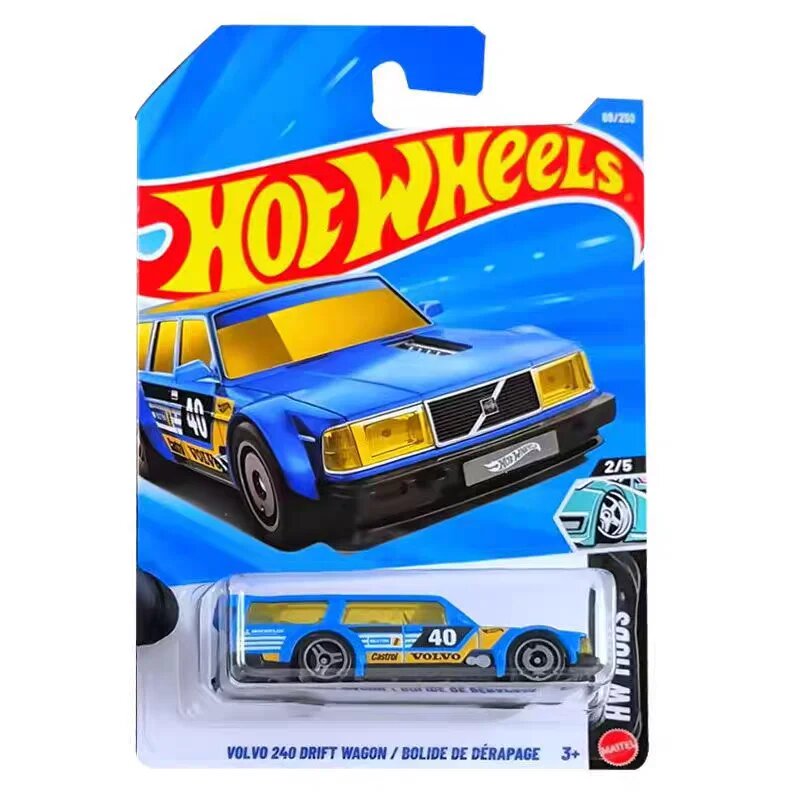 Hot Wheels Volvo 240 Drift Wagon, цвет 69