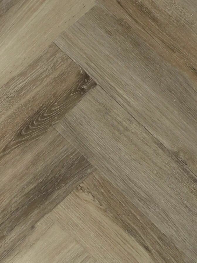 Кварц-винил SPC ламинат елочкой 640х128х4,5 мм декор 16199