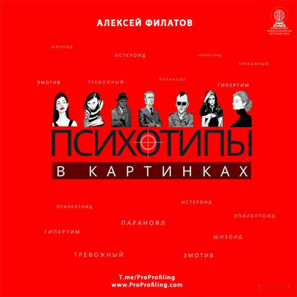 Психотипы в Картиках Reprinted books