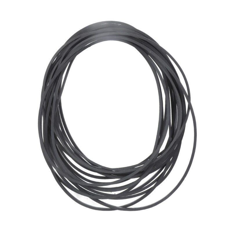Assorted Rubber Drive Belts 105-135mm for Vintage Cassette Players Recorder