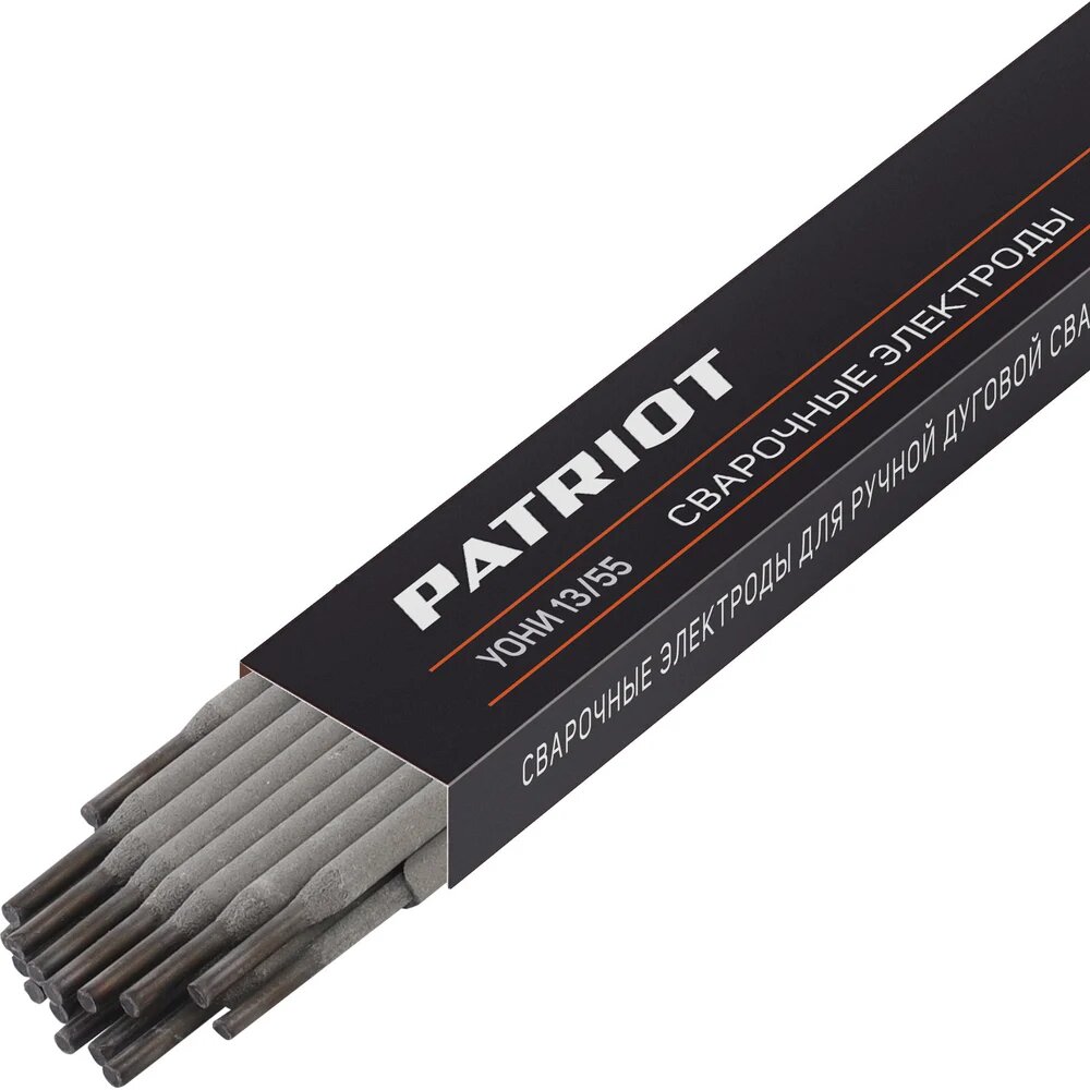 Электроды сварочные PATRIOT марка УОНИ-13/55, 4х450 мм, 5 кг 605012270