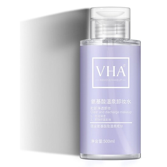 Эмульсия для снятия макияжа Vha VHА с аминокислотами шелка, 500 мл