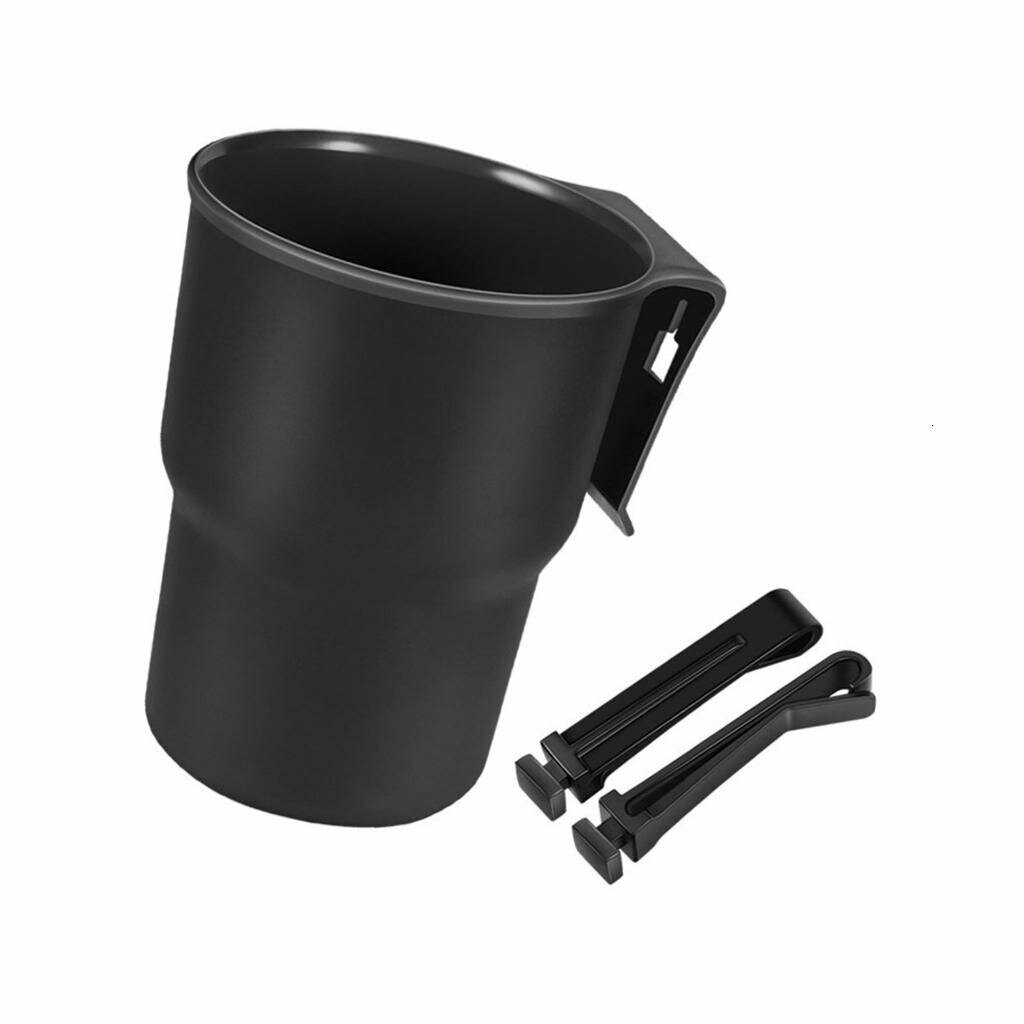 Автомобильный держатель для телефона и напитков с креплением на вентиляцию, Черный