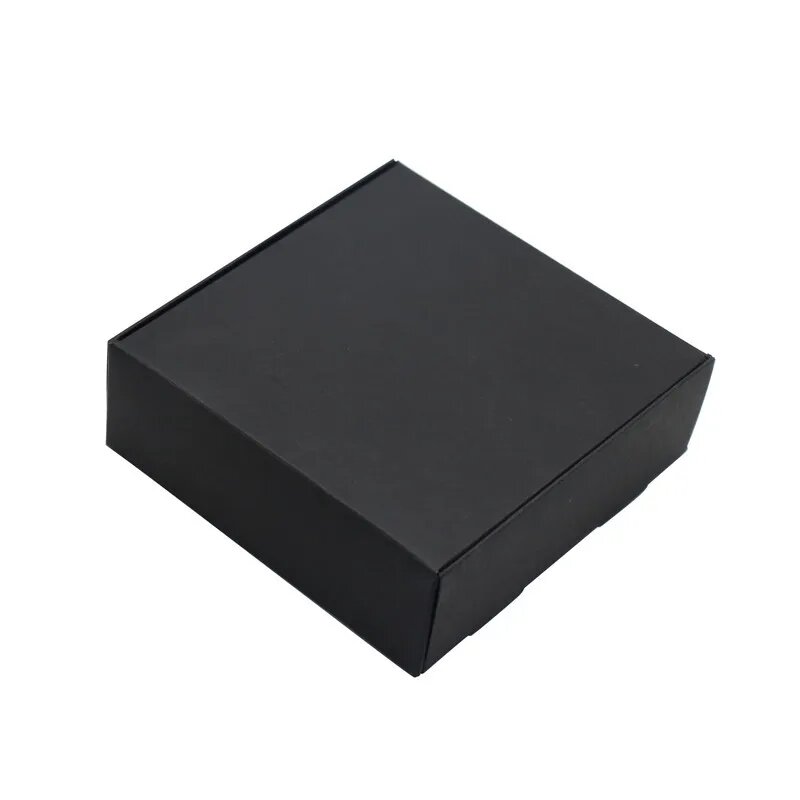 Крафтовые подарочные коробки YangxiChen 12x12x4 см Черный, Black, 30pcs box