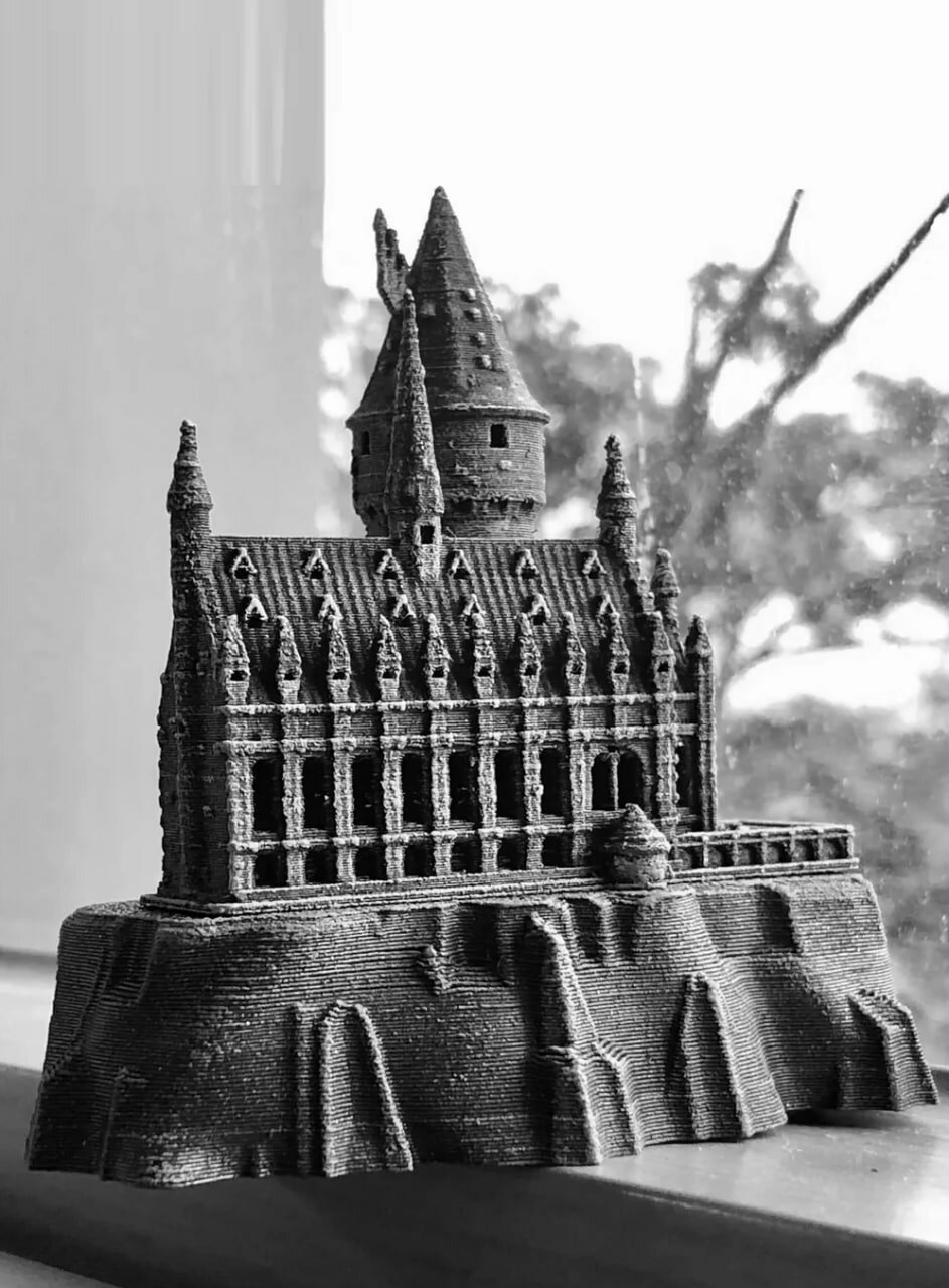 Hogwarts Castle Lamp 3D Harry Potter Гарри Поттер модель
