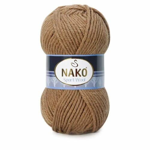 Пряжа Nako Sport wool 10126 (5 мотков по 100г/120м)