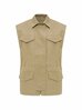 Жилет Front-pocket sleeveless jacket