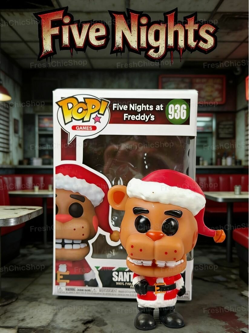 Фигурка Five Nights at Freddy's (снеговик из игры Пять ночей)