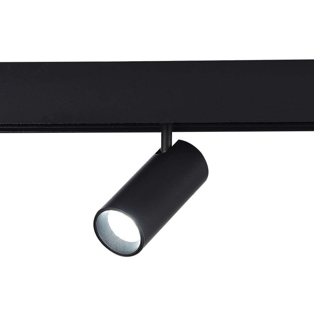 ST375.406.07 ST-Luce Магнитный трековый светильник SMART Черный LED 1*7W 2700K-6500K 630Lm Ra90 36° IP20 L10.