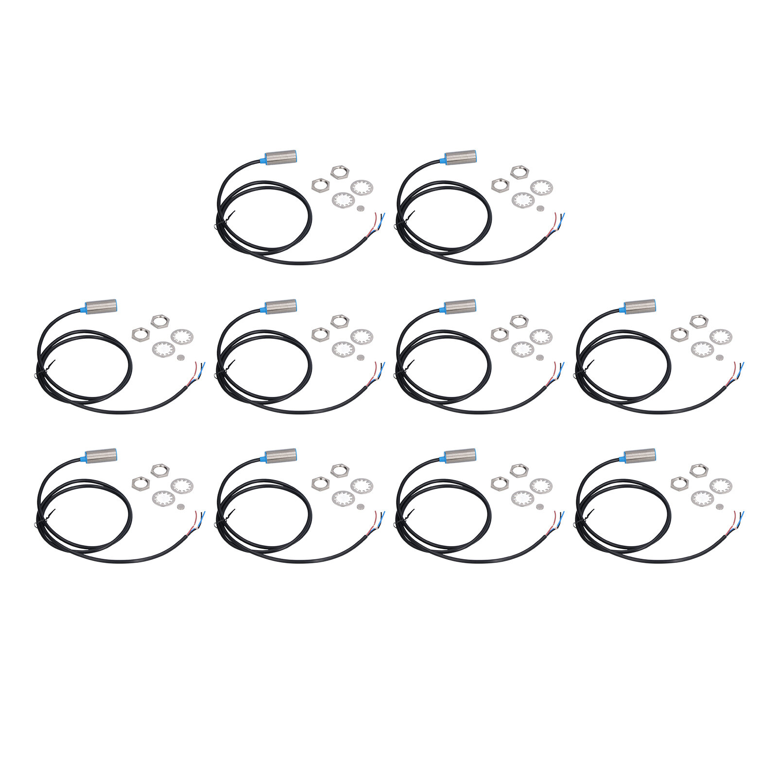 10 шт. Датчик приближения магнитный, NPN NC, M18