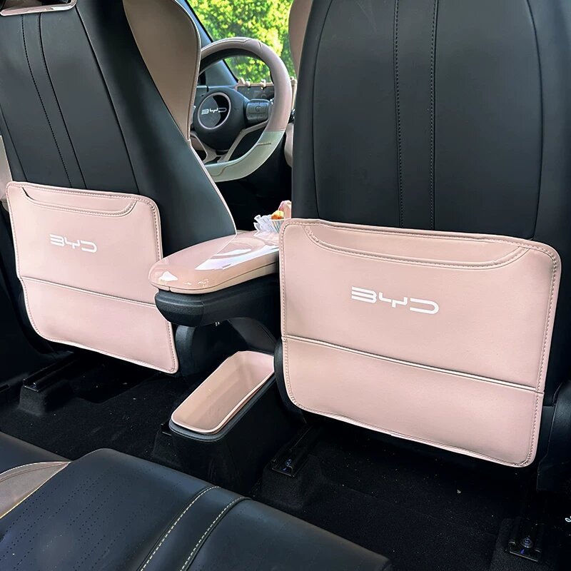 BYD Seagull Набор из двух ковриков для сиденья в песочном розовом цвете, антипробуксовочный и прочный коврик для салона