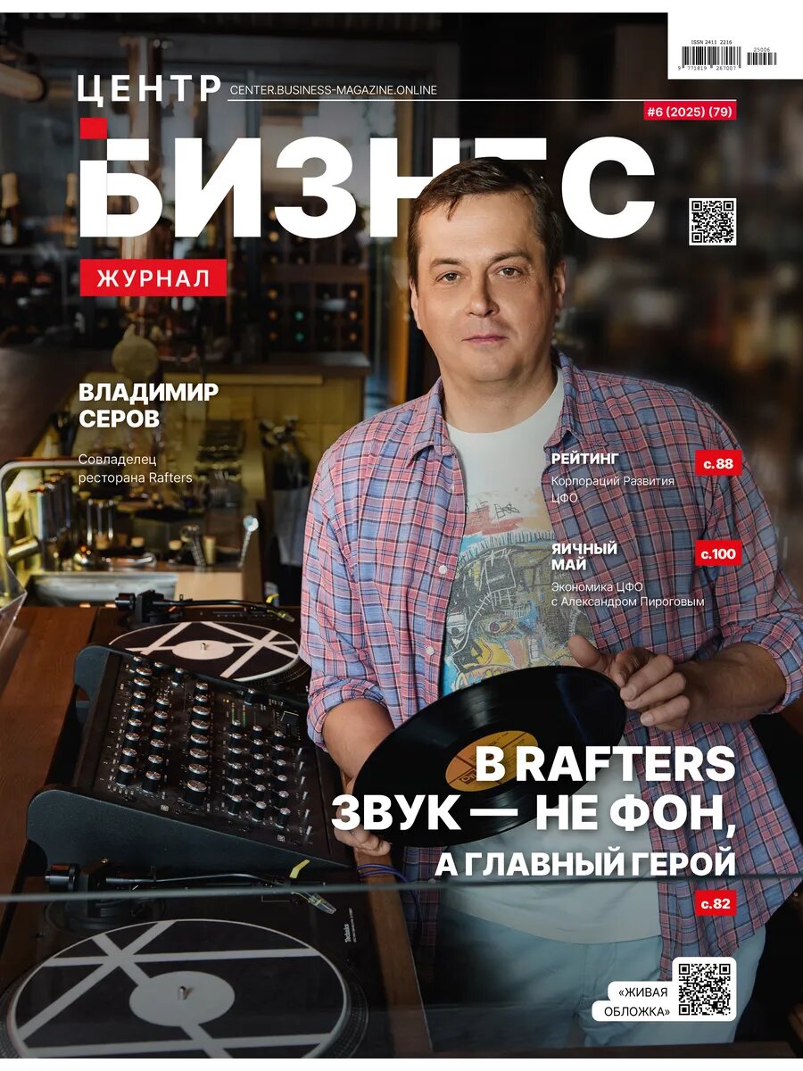 Бизнес журнал. Центр №6, 2025. Июнь
