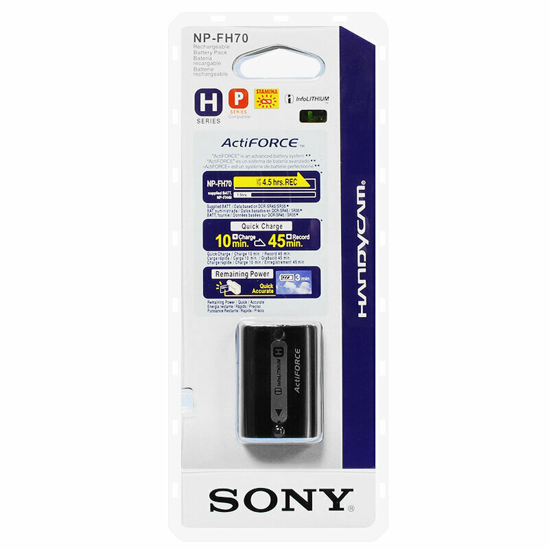 Аккумулятор Sony NP-FH70