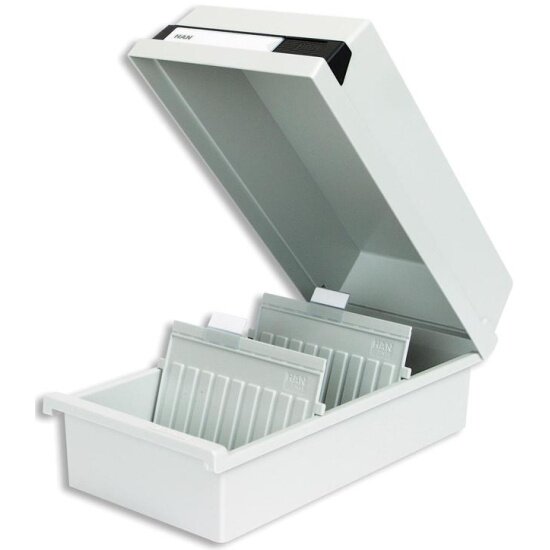 Картотека для карточек Han А6 на 1300шт закрытая &,#039,956/11