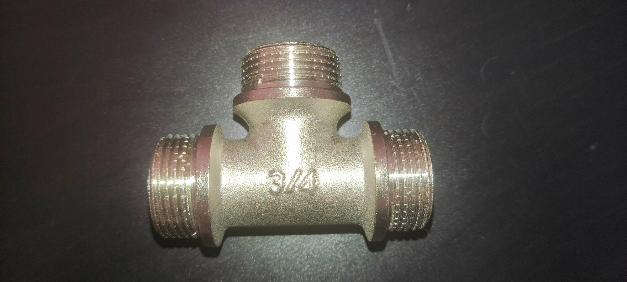 Никель Тройник 3/4ш х 3/4ш х 3/4ш ViEiR