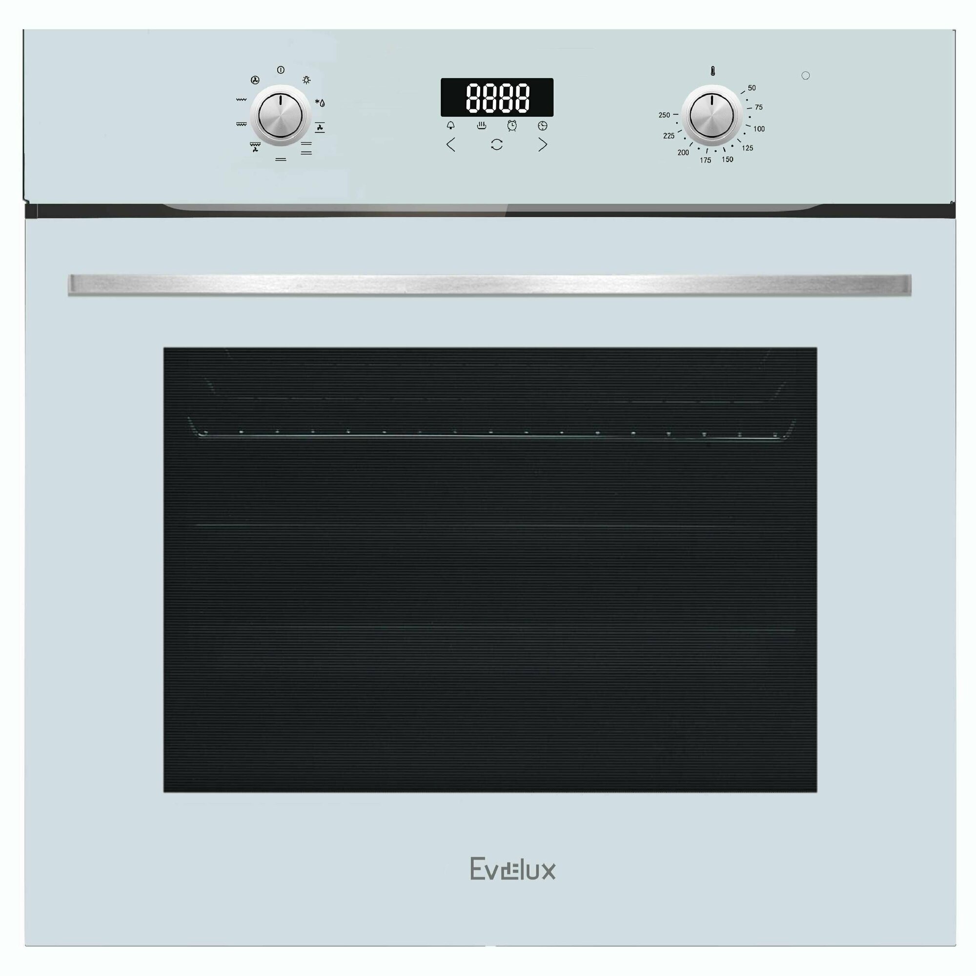 Встраиваемый духовой шкаф EVELUX EO 635 PW, официальная гарантия