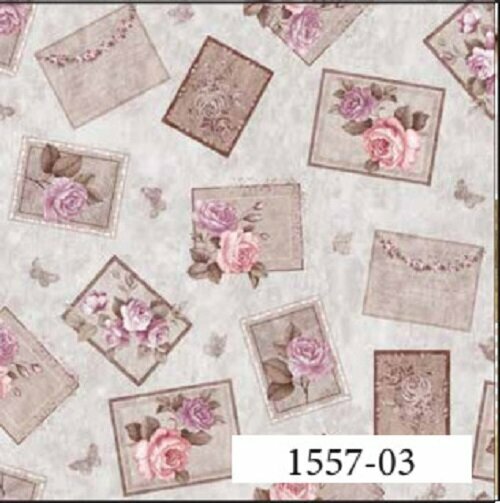 Скатерть Клеенка на стол Florista Collection Lettre Lila 140x220 см