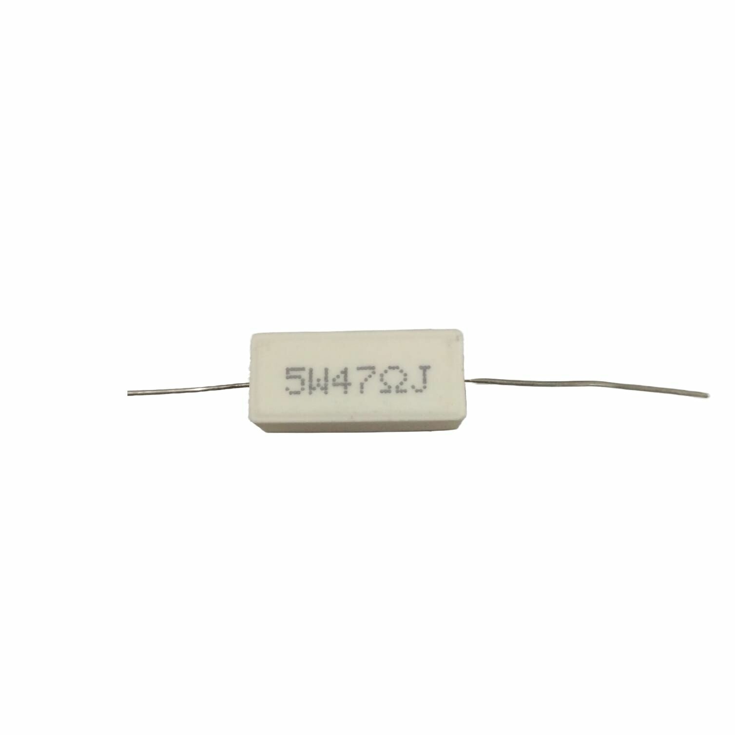 Резистор проволочный мощный (цементный) SQP 5 Вт 47 Ом, 5W47RJ
