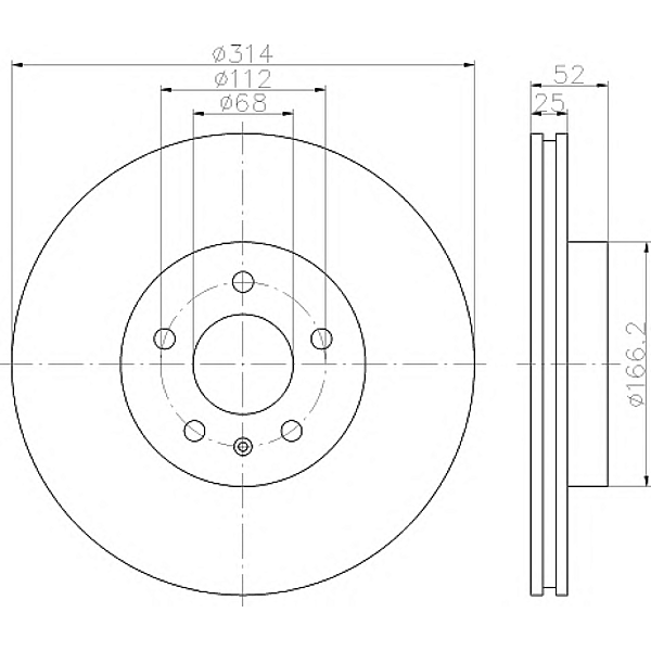 TEXTAR 92159905 (8K0615301) 92159905 диск тормозной передний\ Audi (Ауди) a4 / a5 1.8-3.2fsi 07 (Комплект 2 штуки)