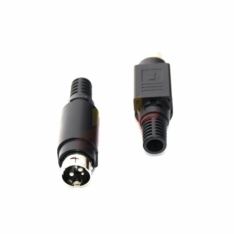 Разъем, штекер пластиковый DIN 3