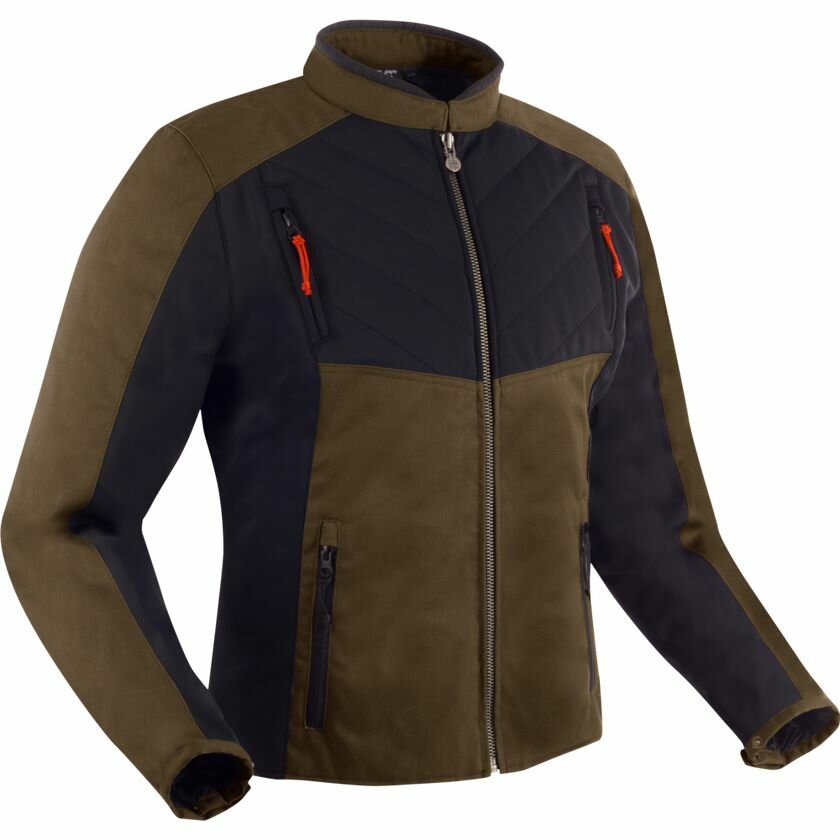 Мотокуртка текстильная мужская Segura VOLT Khaki/Black, 4XL