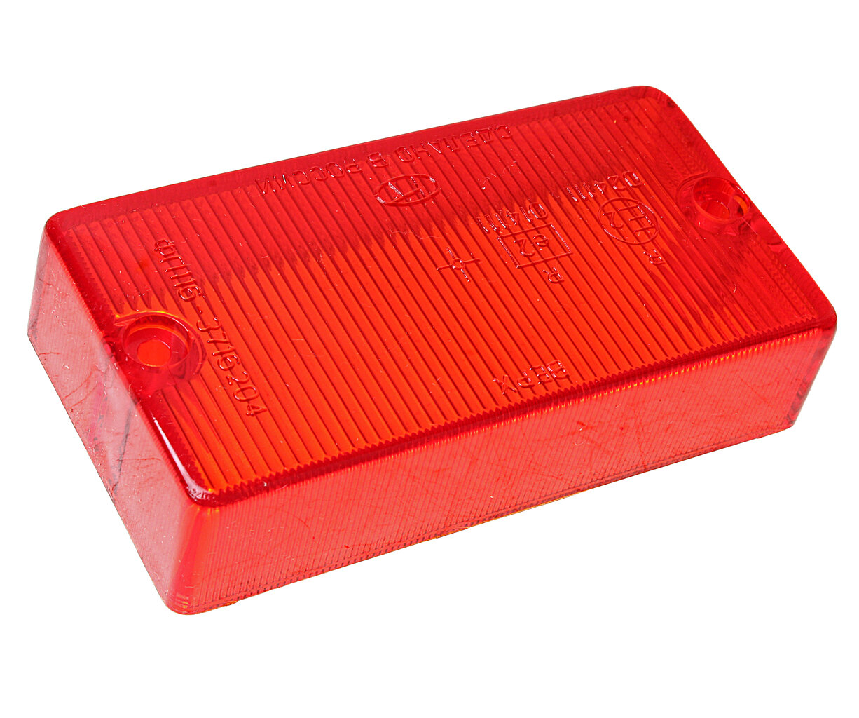 Рассеиватель освар, для габаритных фонарей, красный, для ПАЗ 3205 и др