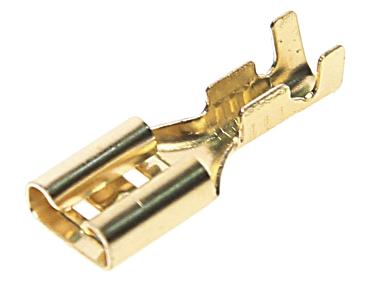 Клемма (мама) 4.8мм латунь КВТ