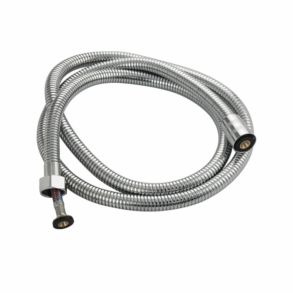 Шланг для душа GFmark 3784 хром 1/2" армированный 1,5 м сердцевина из стеклопластика