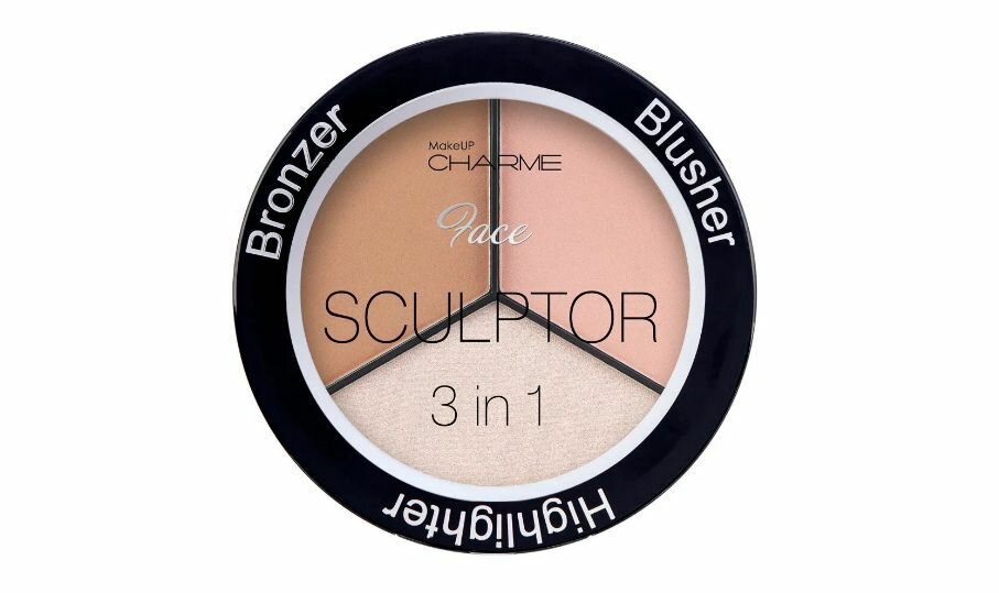 Charme Скульптор для лица 4в1 CH/SH-401, Тёплый абрикосовый