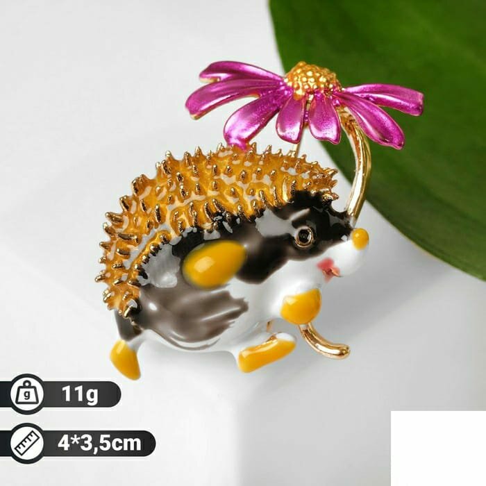 Брошь, эмаль