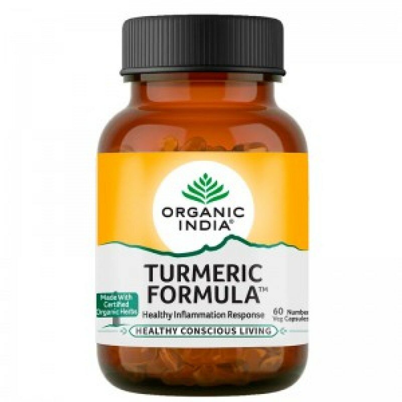 Турмерик Формула марки Органик Индия (Turmeric formula Organic India), 60 капсул