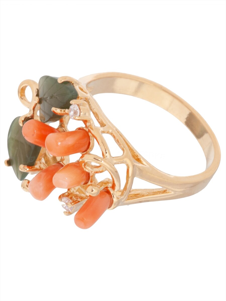 Кольцо, коралл