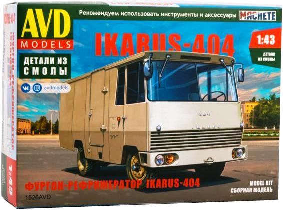 Сборная модель Фургон-рефрижератор IKARUS-404 в масштабе 1/43 1526AVD