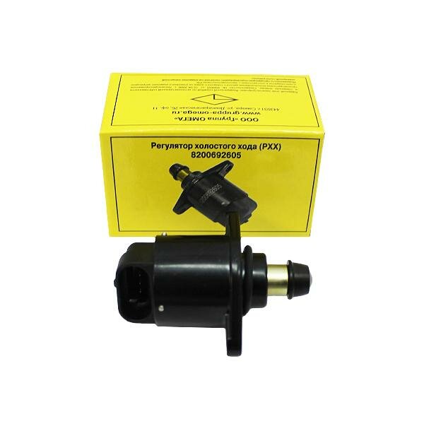 Регулятор холостого хода Renault Logan дв.1.6 (РХХ 8200692605) (Группа Омега)