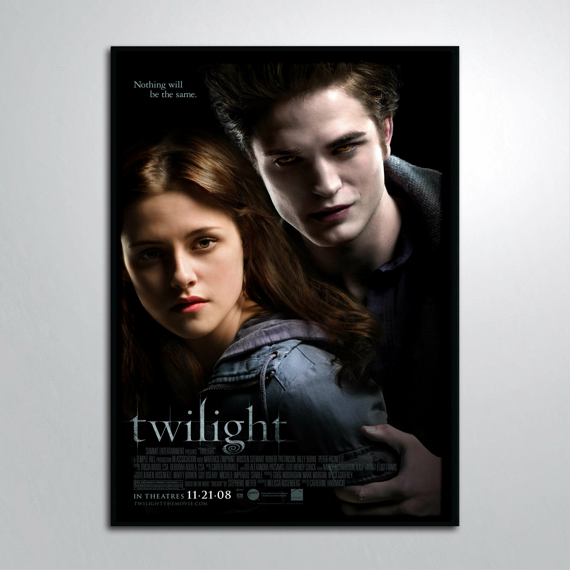 Постер без рамы/Сумерки Роберт Паттинсон Twilight